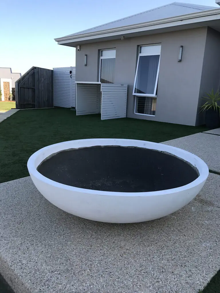 Large Bowl Planter Available in 3 Different Colours