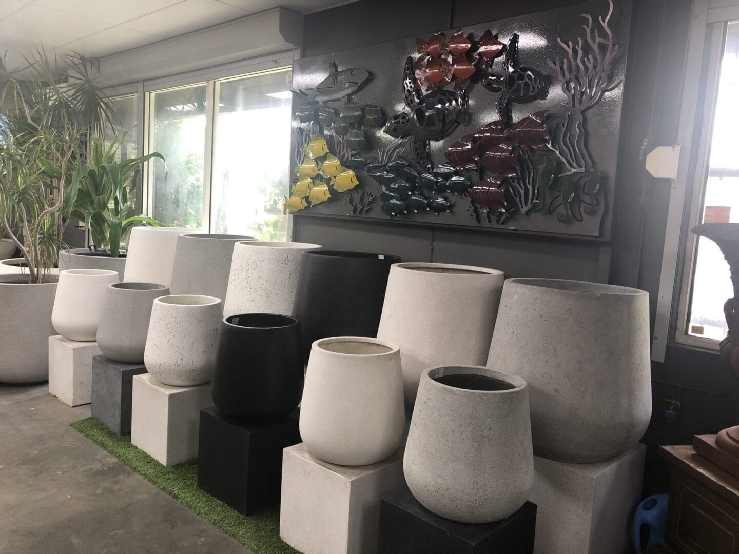 Bell Planter - Premium Terrazzo & Polystone Elegance